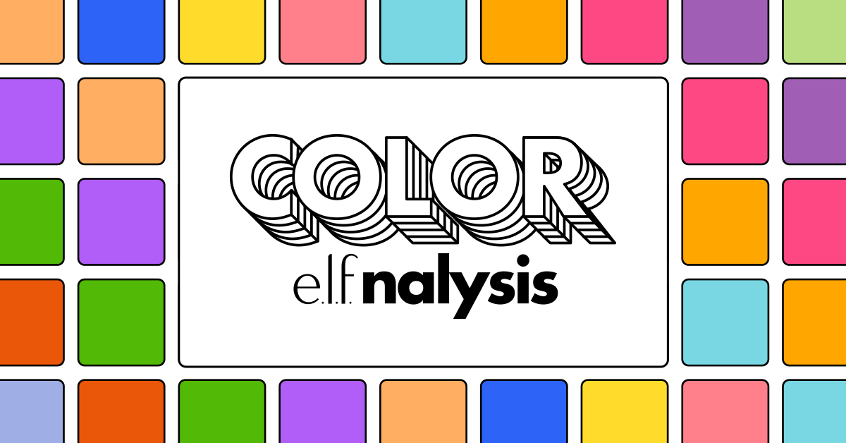color e.l.f.nalysis
